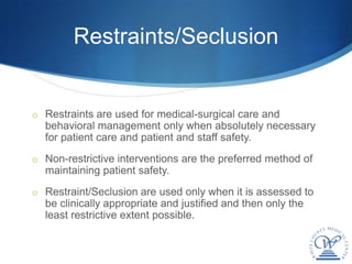Restraints | PPT