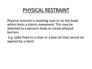 Restraints | PPTX