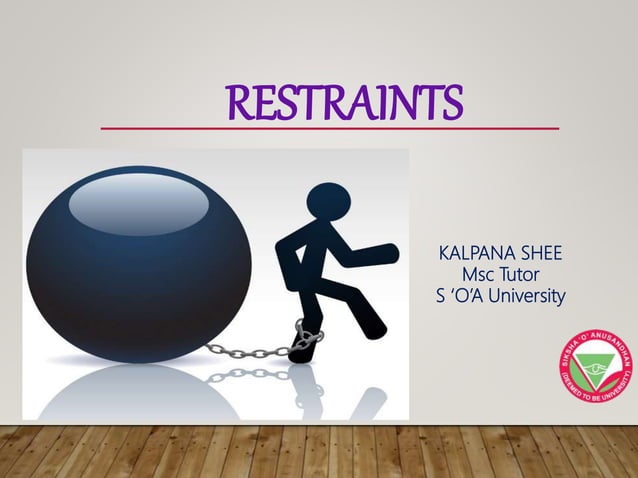 Restraints | PPTX