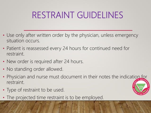 Restraints | PPTX