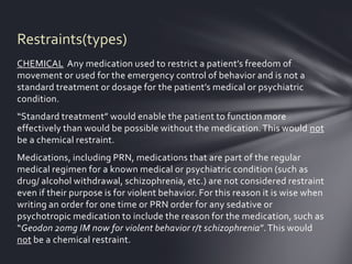 Restraints | PPTX