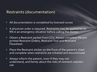Restraints | PPT