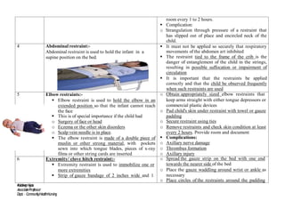 RESTRAINTS.pptx | Parenting Babies and Toddlers | Parenting