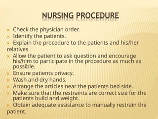 RESTRAINTS.pptx.............................................. | PPTX