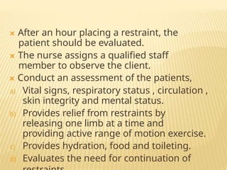 RESTRAINTS.pptx.............................................. | PPTX