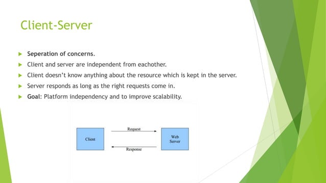 REST & RESTful Web Services | PPTX | Web Development | Internet