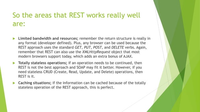 REST & RESTful Web Services | PPTX | Web Development | Internet