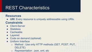 REST & RESTful Web Service | PPT
