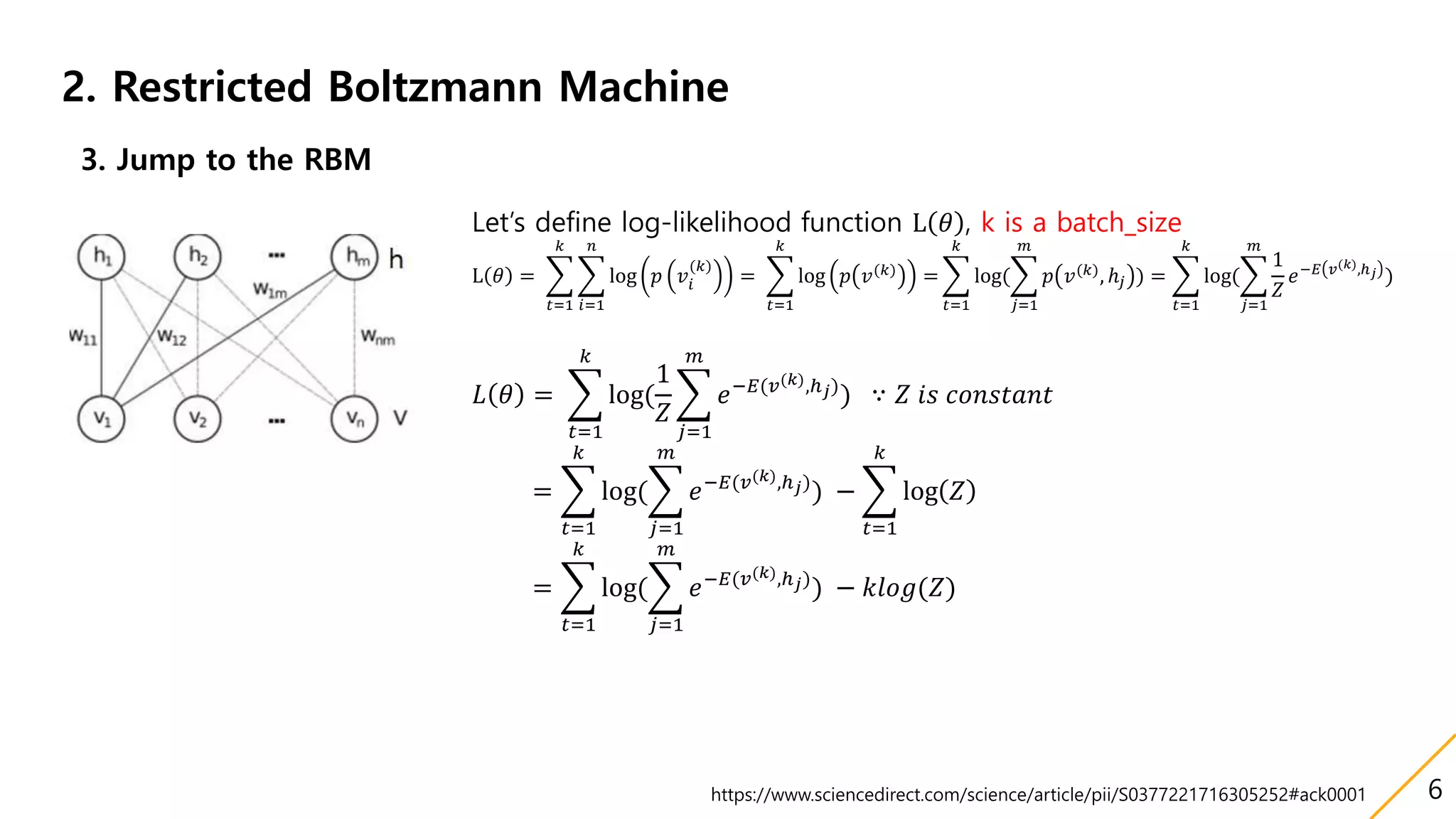 Restricted boltzmann machine | PPTX