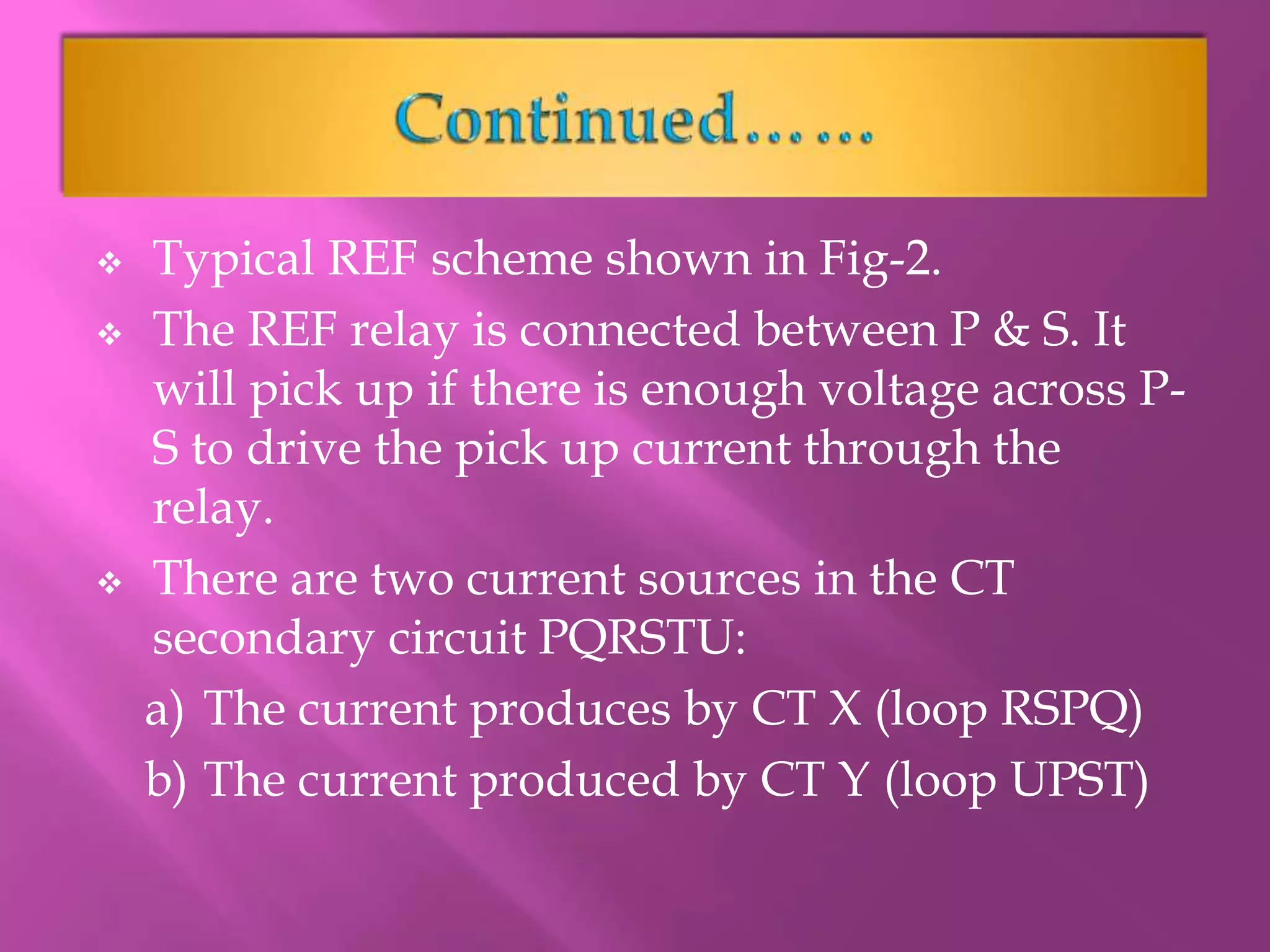 Restricted Earth Fault(REF) Protection.pptx