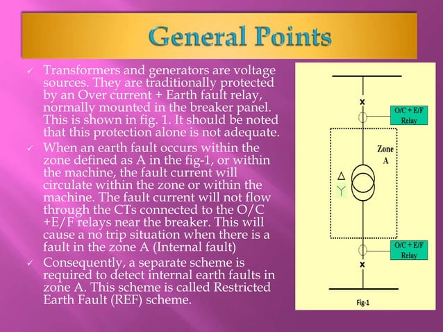 Restricted Earth Fault(REF) Protection.pptx