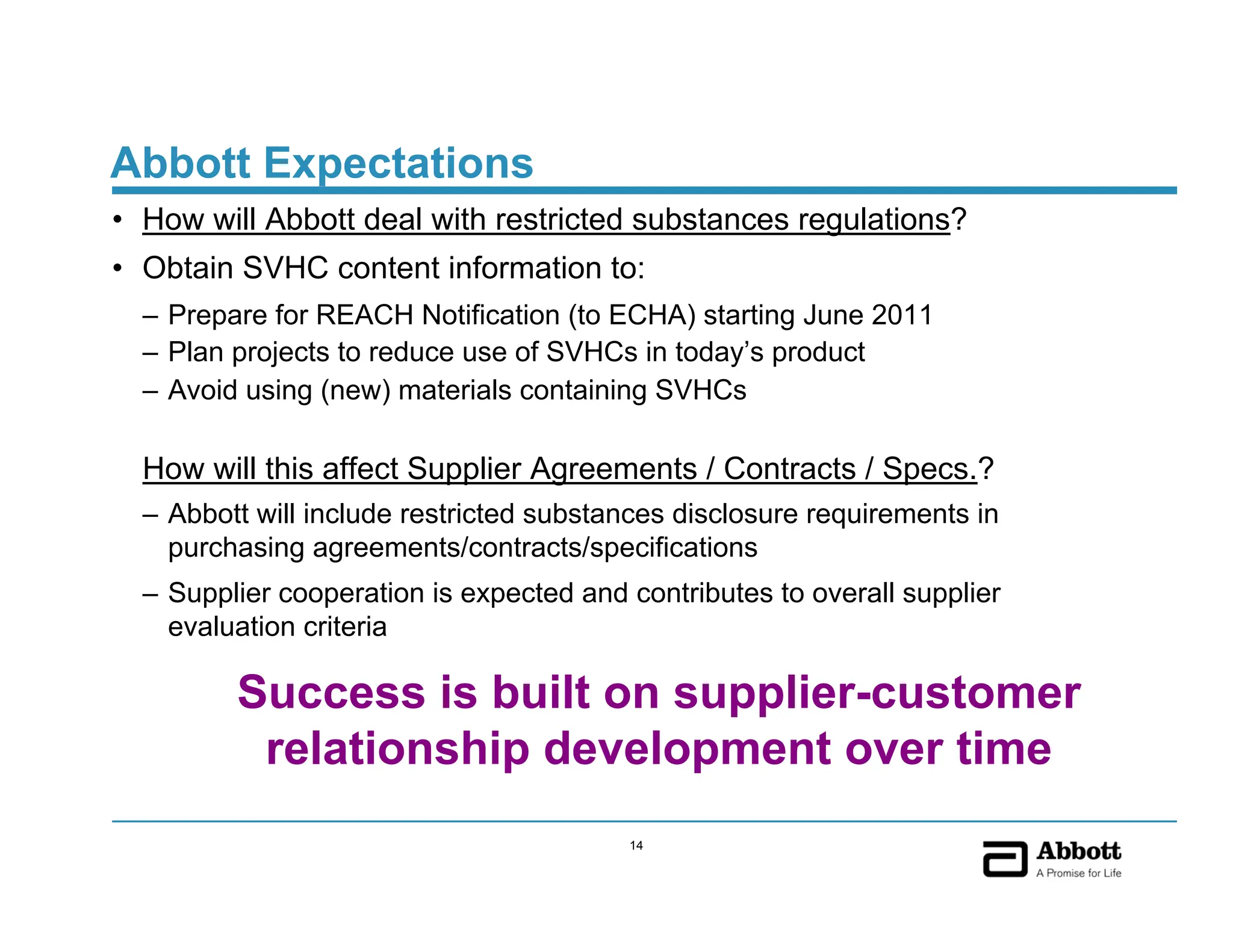 Restricted Substances Training Presentation Document | PDF