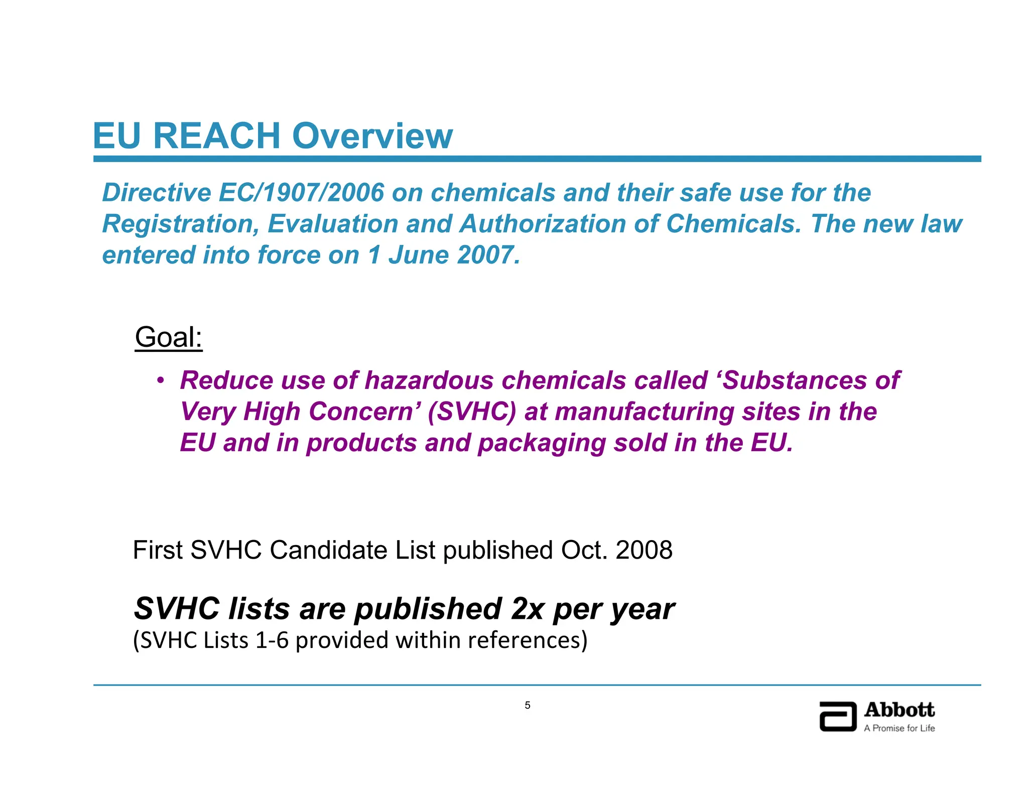 Restricted Substances Training Presentation Document | PDF