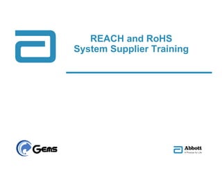 Restricted Substances Training Presentation Document | PDF | Substance ...