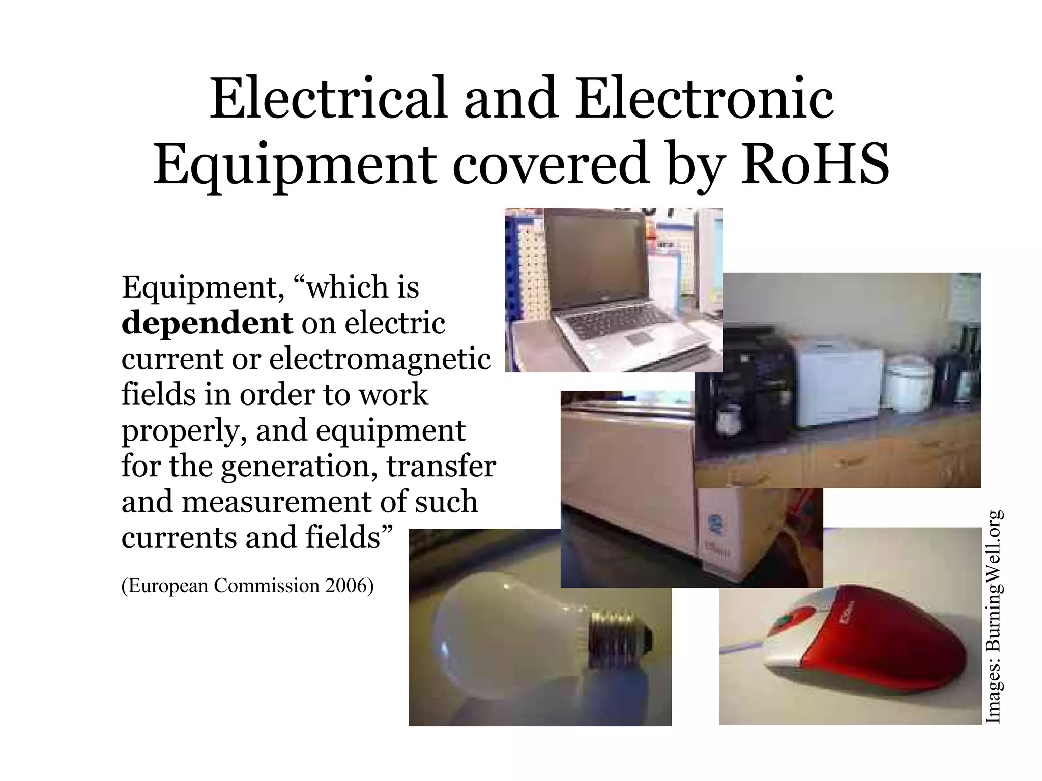 Restriction of Hazardous Substances (RoHS) Directive | PDF