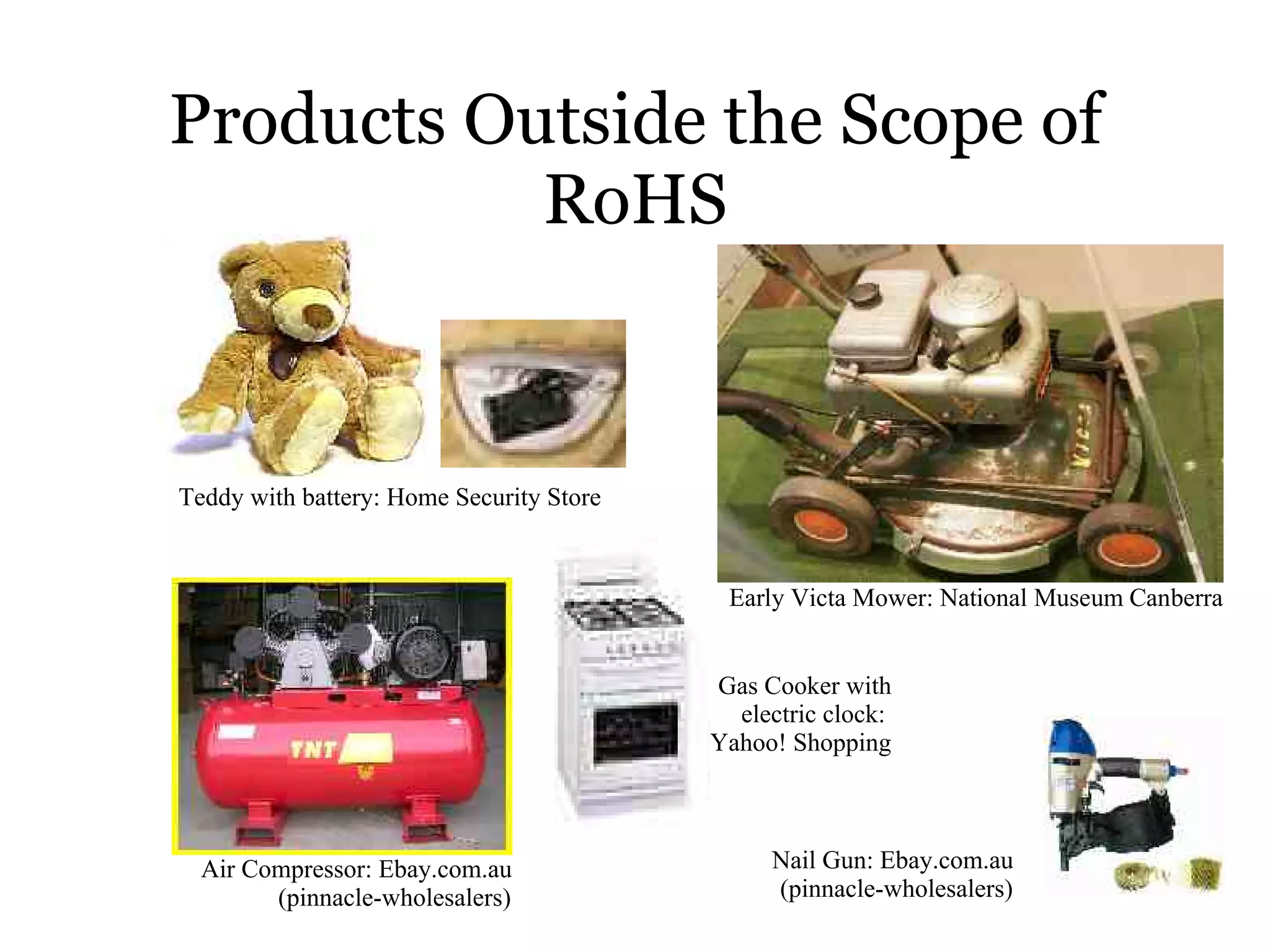 Restriction of Hazardous Substances (RoHS) Directive | PDF