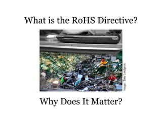 Restriction of Hazardous Substances (RoHS) Directive | PDF