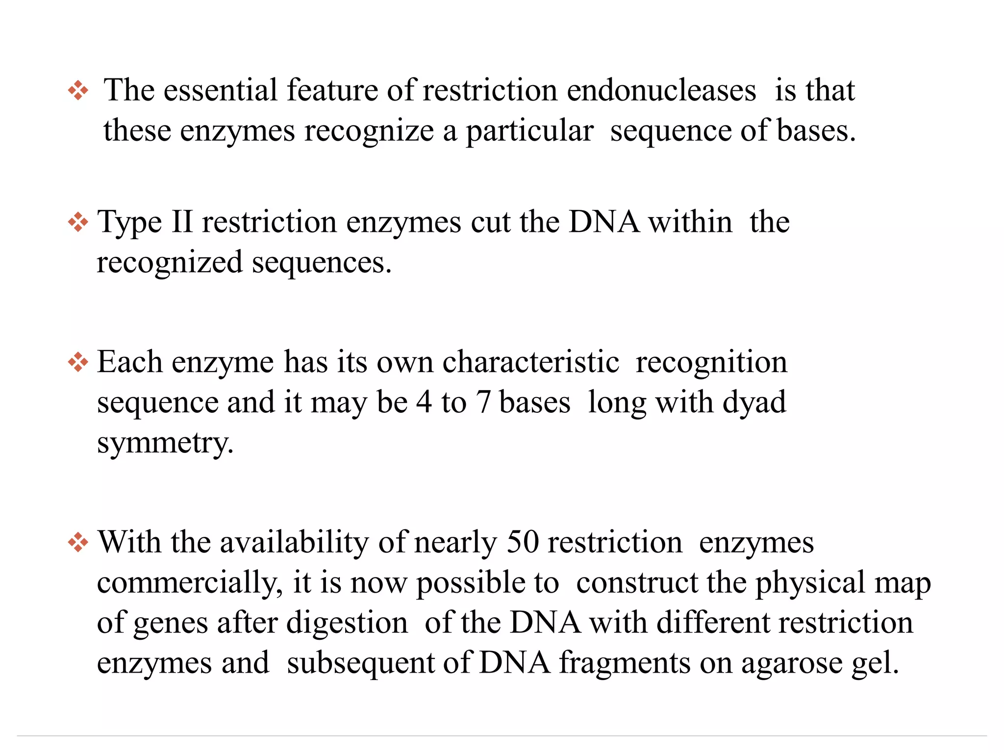 Restriction Digestion | PDF