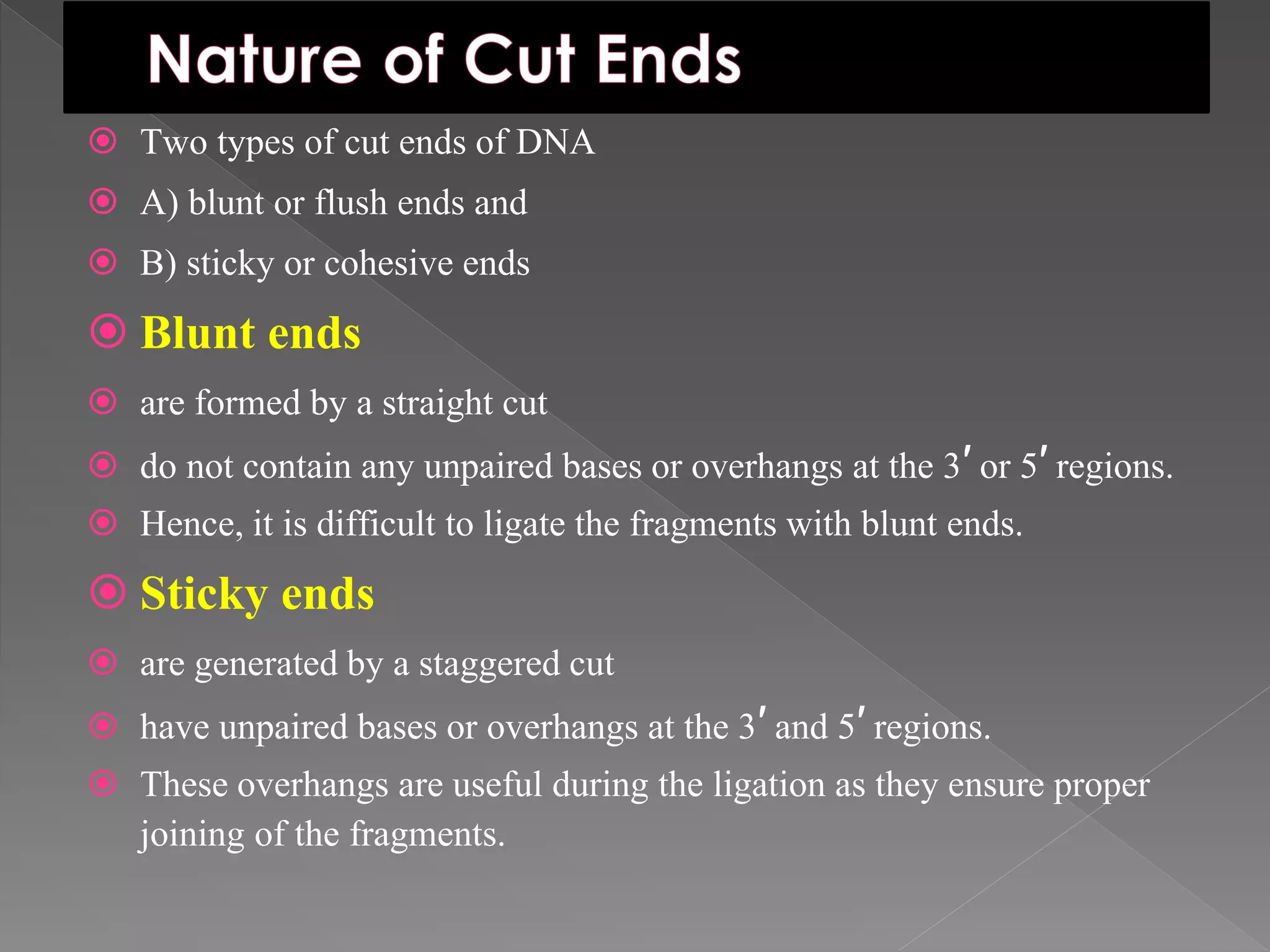 Restriction endonucleases | PDF