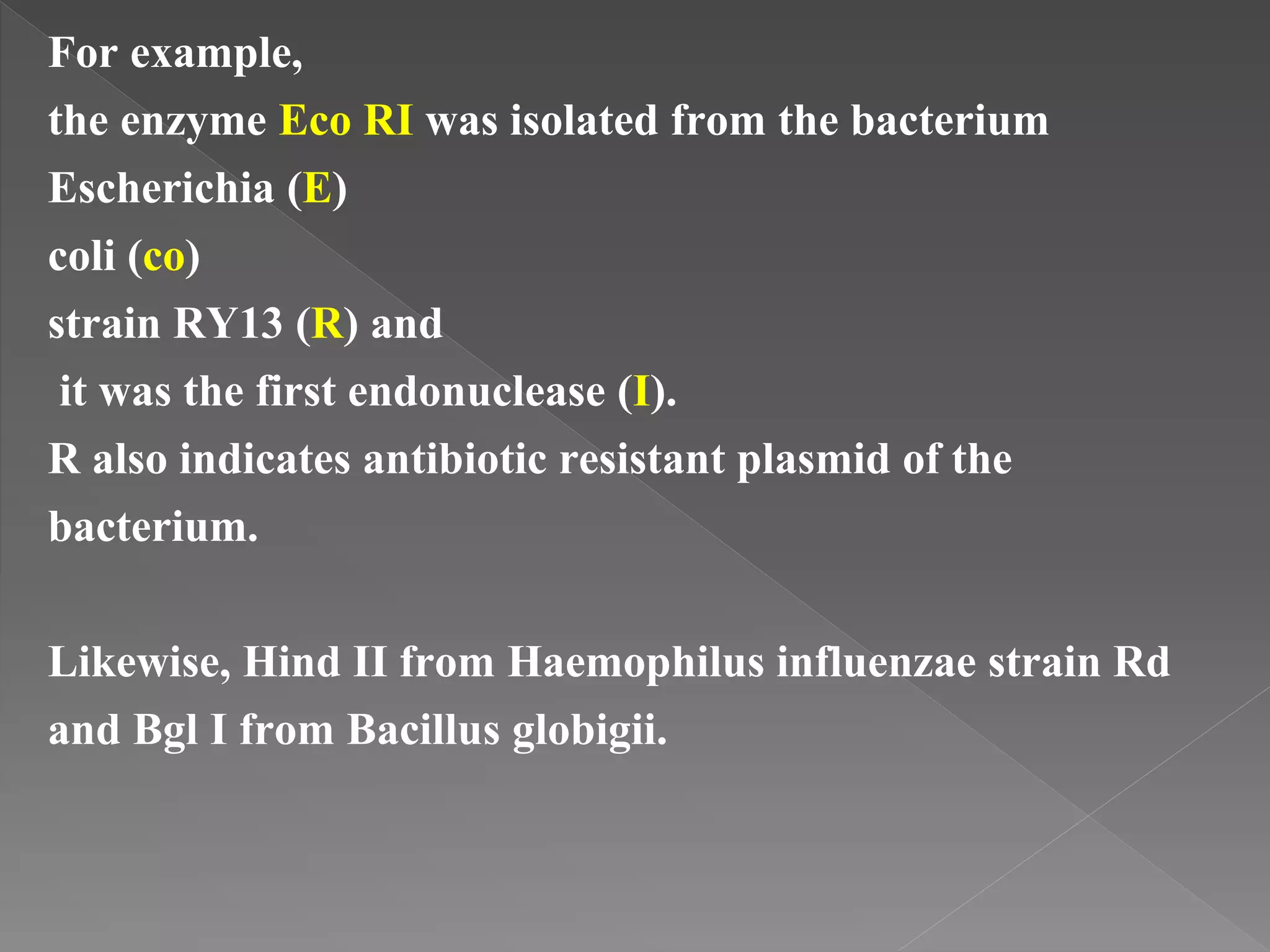 Restriction endonucleases | PDF