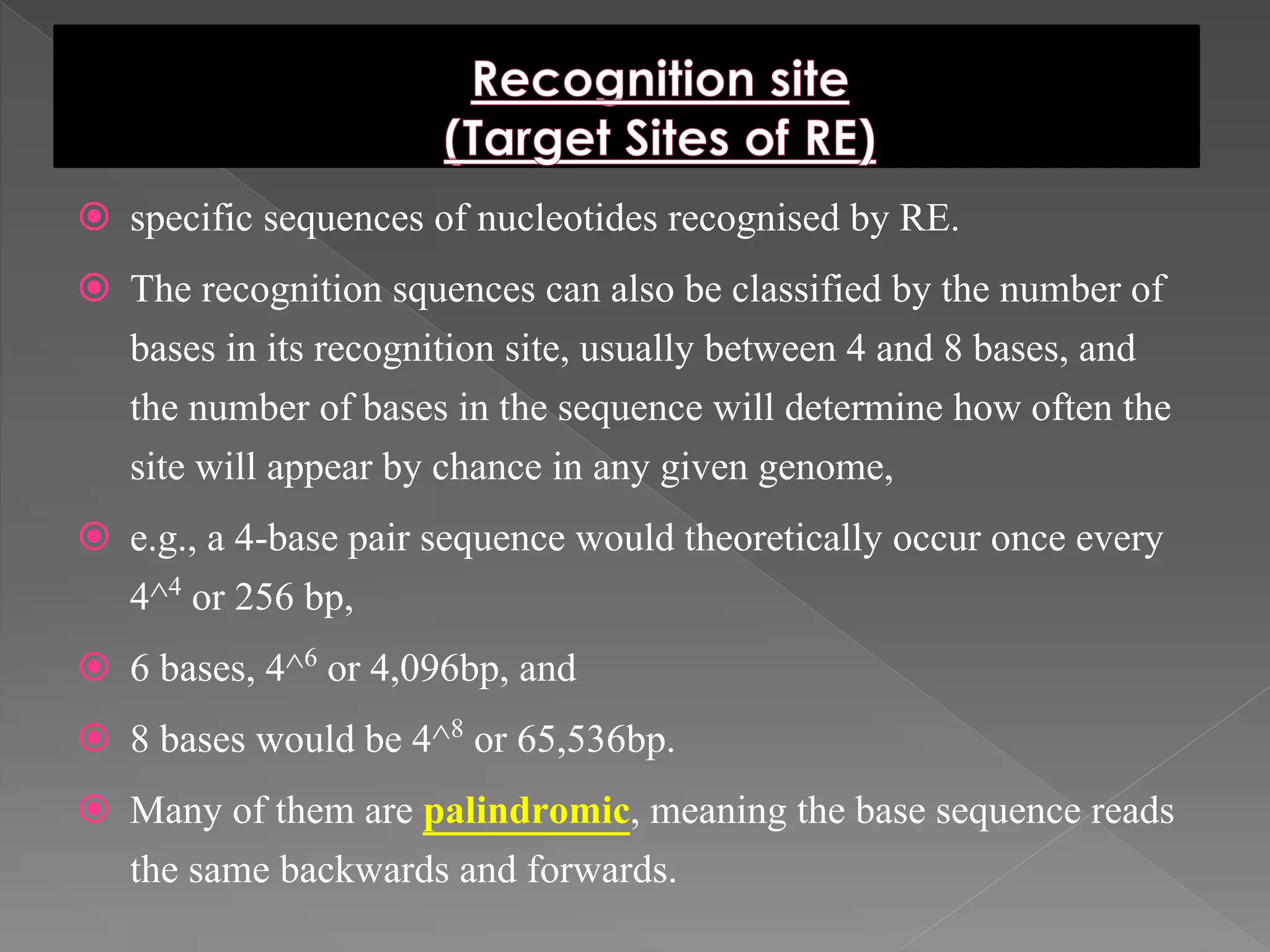 Restriction endonucleases | PDF