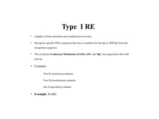 Restriction endonuclease types and digestion.pptx