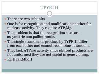 Restriction enzyme digestion | PPTX