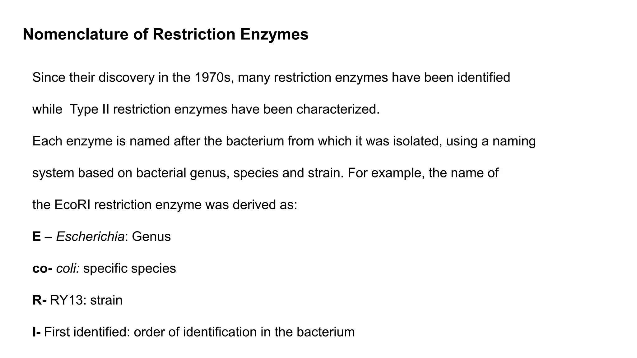 Restriction Enzyme (Restriction Endonuclease) Definition.pptx