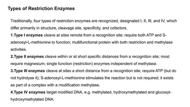 Restriction Enzyme (Restriction Endonuclease) Definition.pptx