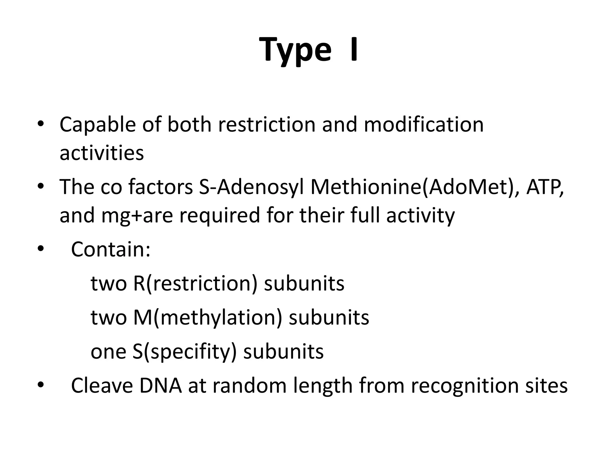 Restriction enzymes | PPTX