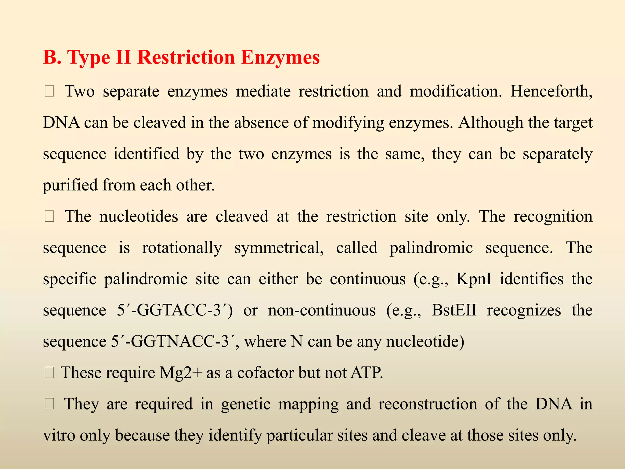 Restriction enzymes by devendra kumar | PPTX