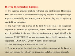 Restriction enzymes by devendra kumar | PPTX