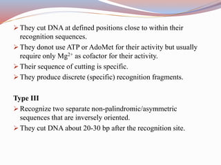 Restriction Endonuclease: The Molecular Scissor of DNA - By RIKI NATH ...