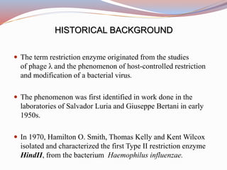 Restriction Endonuclease: The Molecular Scissor of DNA - By RIKI NATH ...