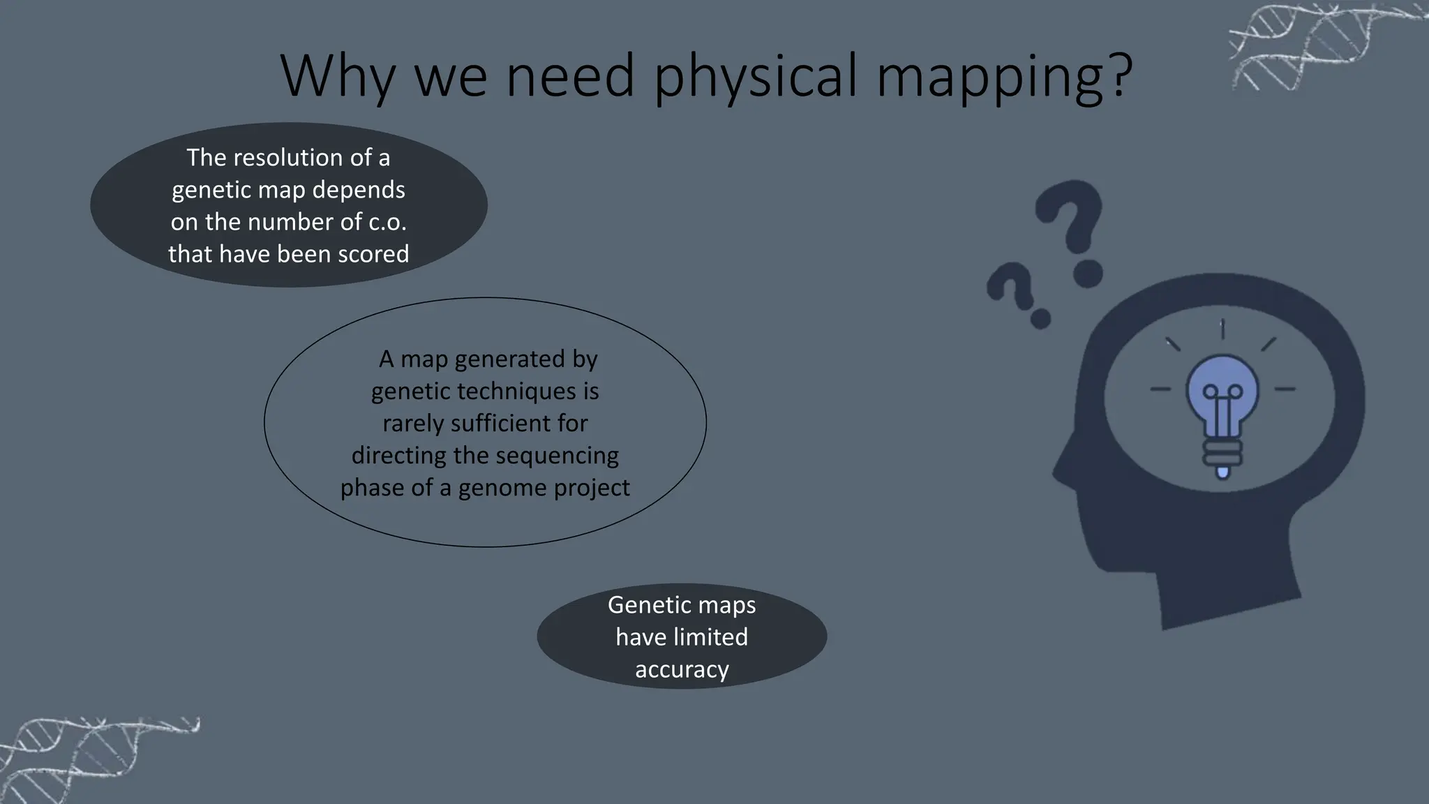 Restriction Mapping Physical Mappingpdf Chemistry Science