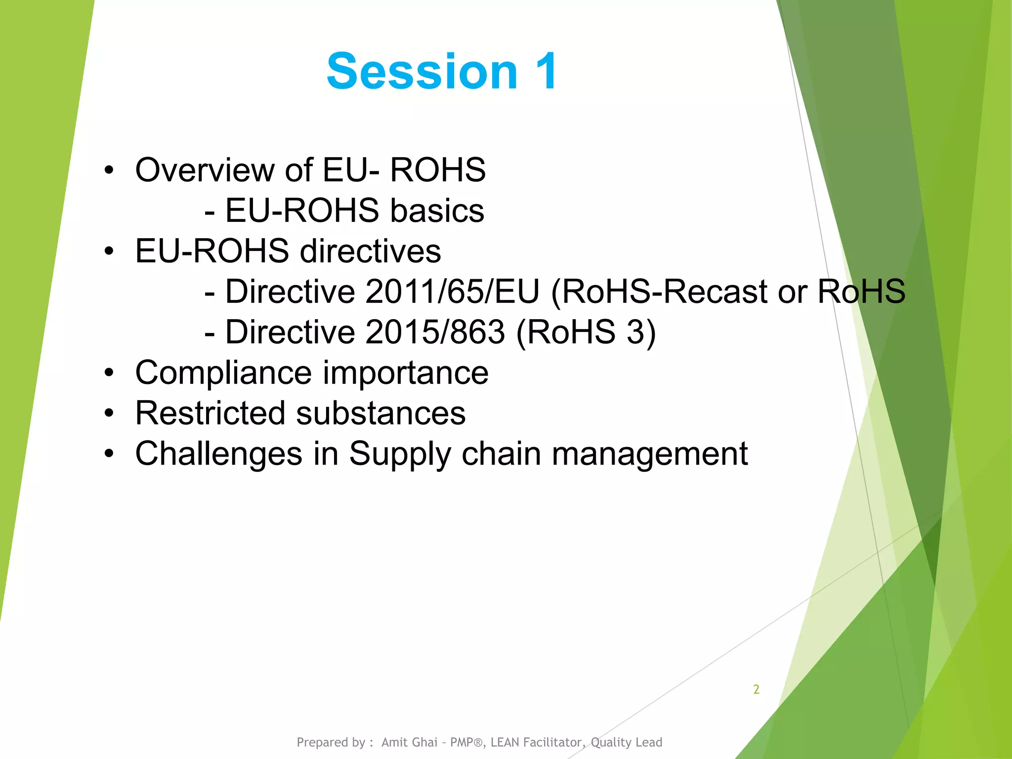 Restriction of hazardous substances - an overview | PDF