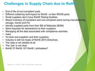 Restriction of hazardous substances - an overview | PDF