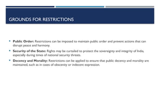 Restrictions and Limitations on Fundamental Rights (FR.pptx