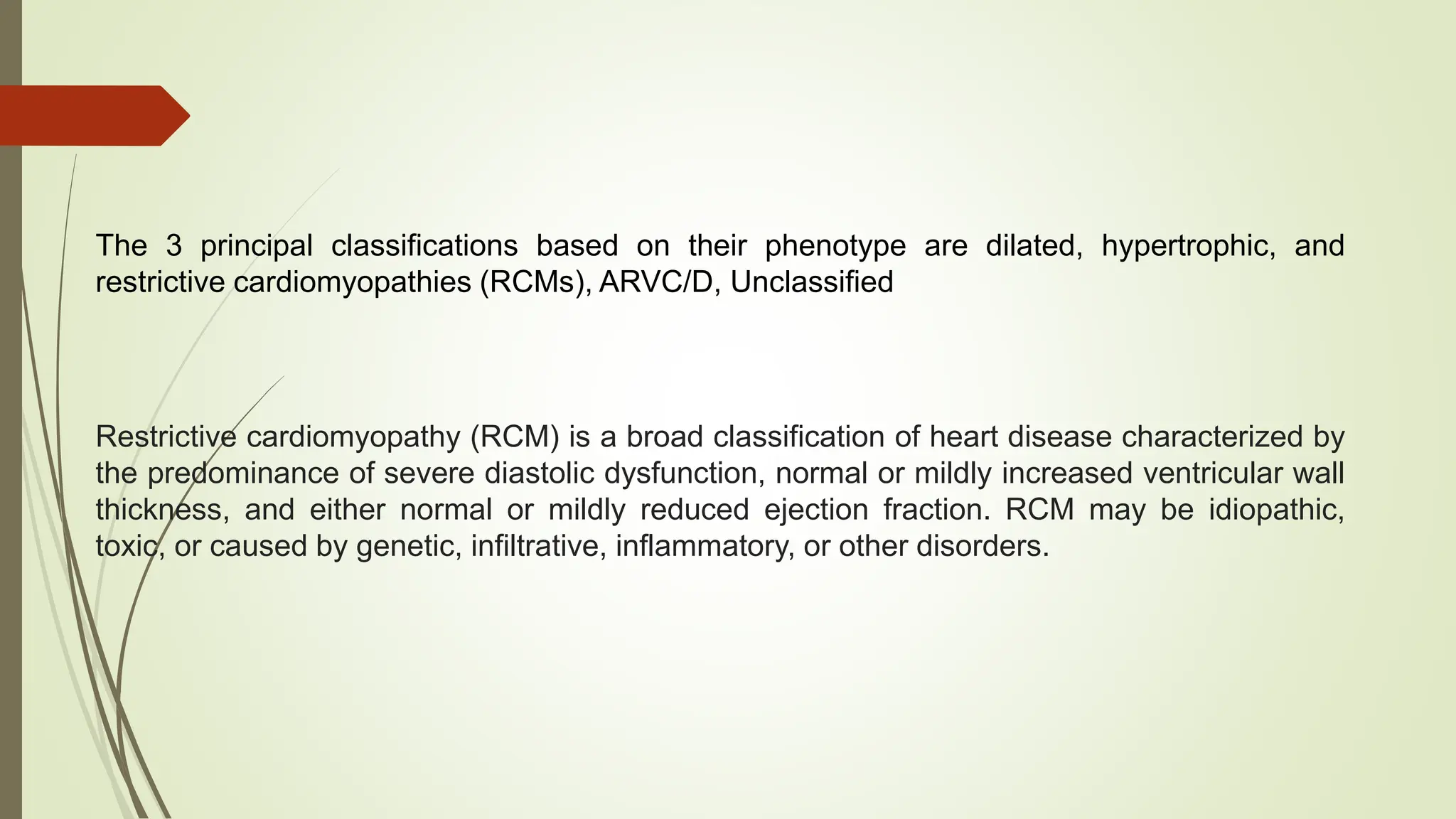 Diagnosis and workup of restrictive cardiomyopathy.pptx