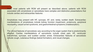 Diagnosis and workup of restrictive cardiomyopathy.pptx