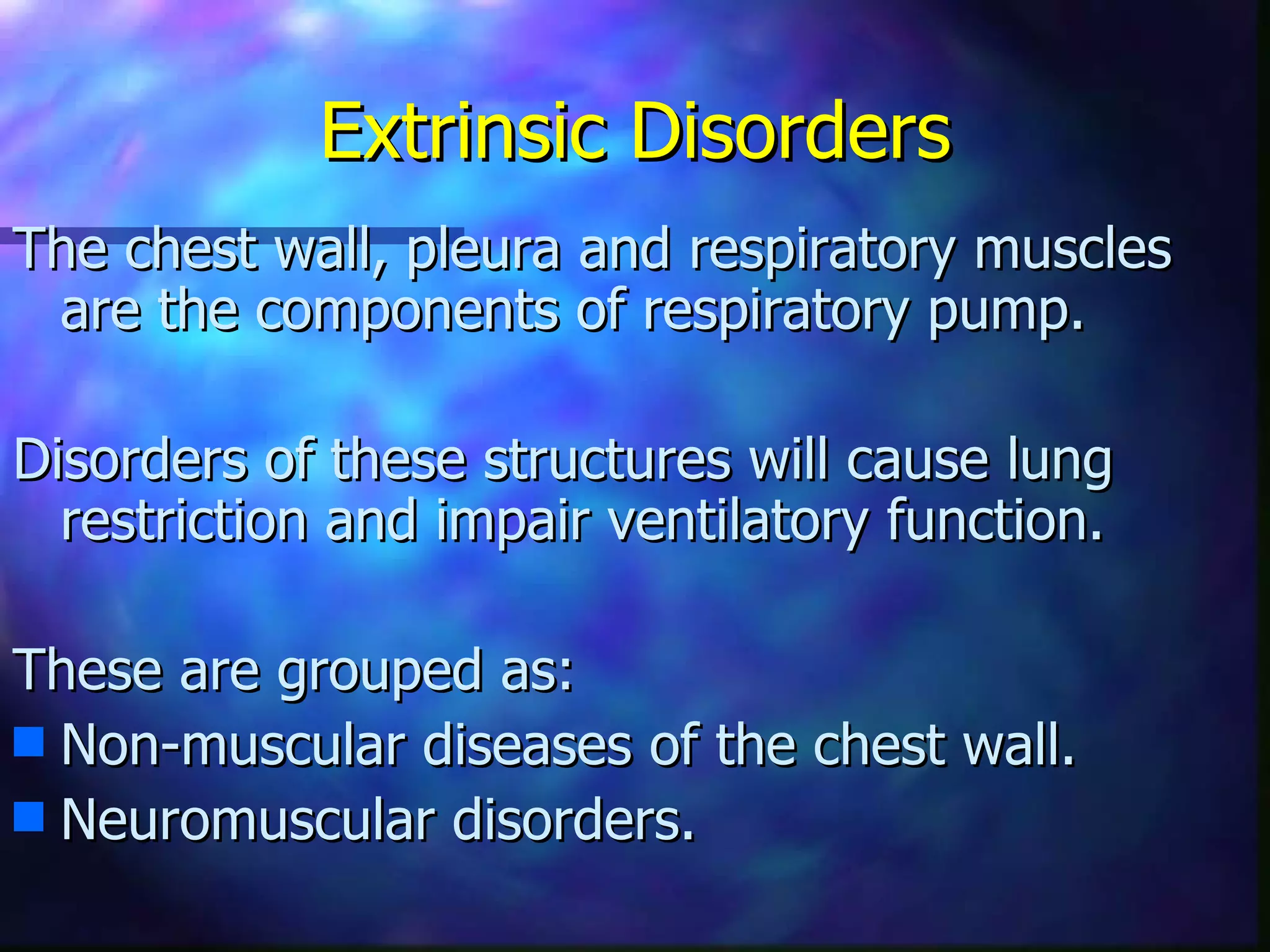 Restrictive lung disease | PPT