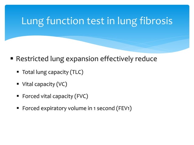 Restrictive lung disease final | PPTX | Lung and Respiratory Health ...