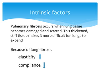 Restrictive lung disease final | PPTX