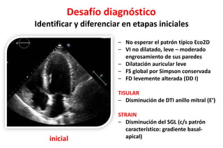 Miocardiopatia restrictiva: aspectos diagnósticos | PPTX