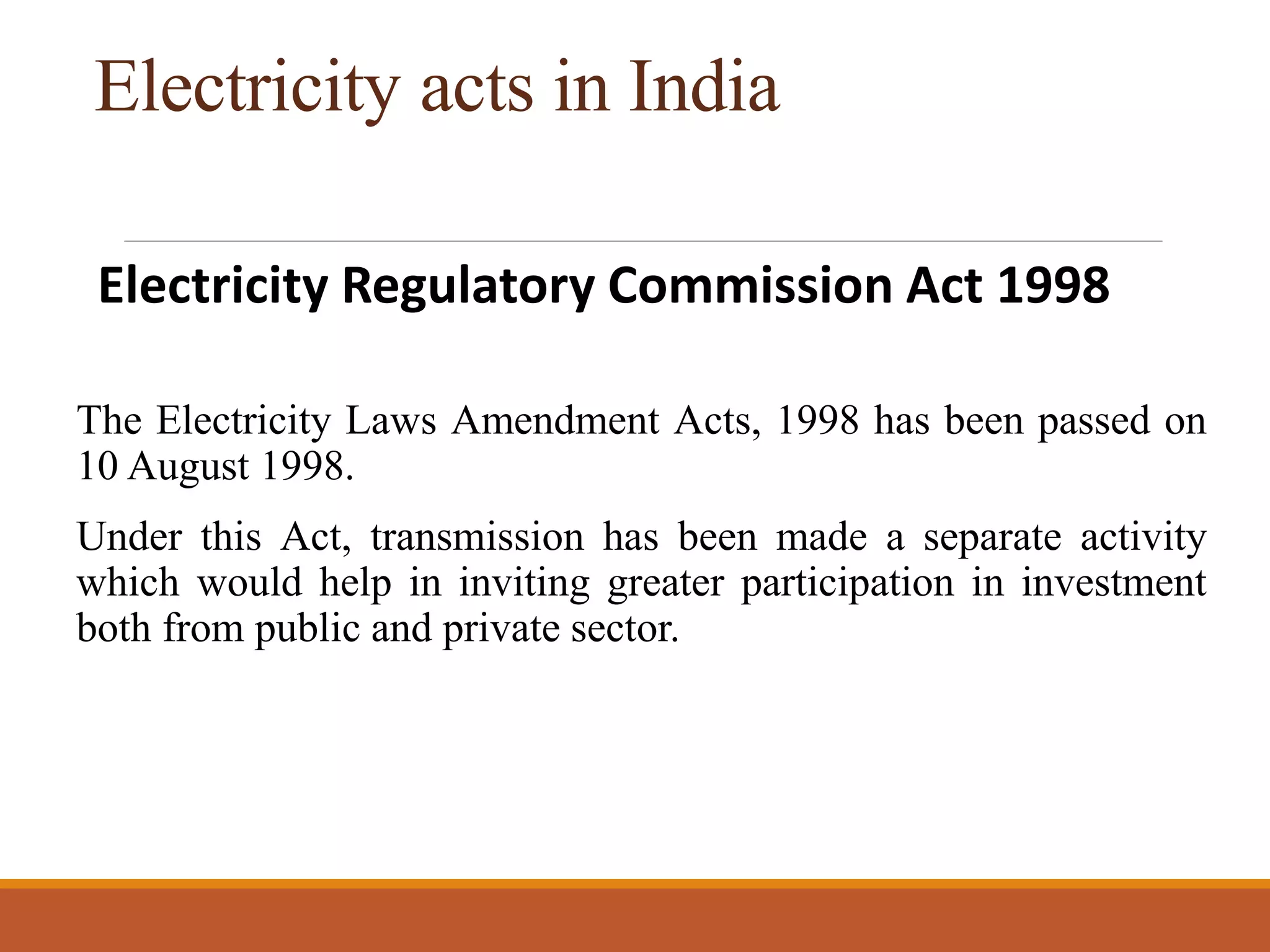 Restructuring and deregulation of INDIAN POWER SECTOR | PPTX