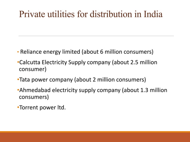 Restructuring and deregulation of INDIAN POWER SECTOR | PPTX