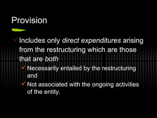 Restructuring pas 37 | PPT