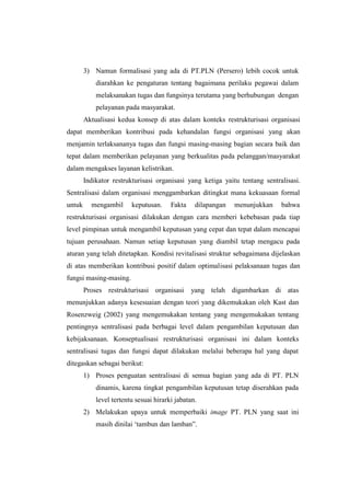 Restrukturisasi organisasi-dalam-meningkatkan-pelayanan-publik-di-pt-pln-area-gorontalo | PDF