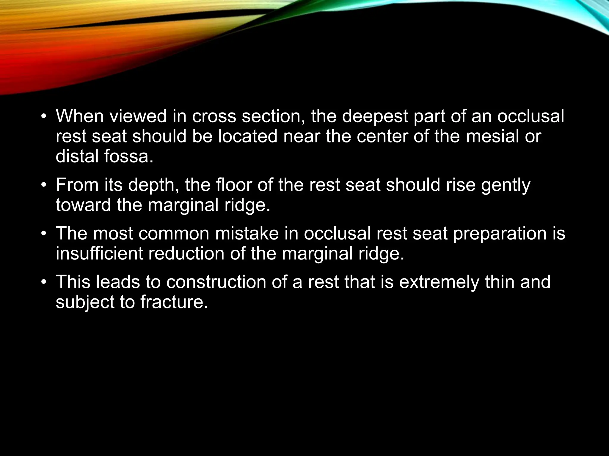 Rests and Rest Seats- prosthodontics. Autosaved pptx | PPTX