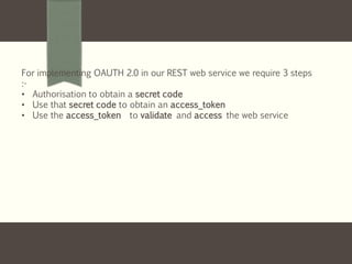 Rest security in mule | PPT